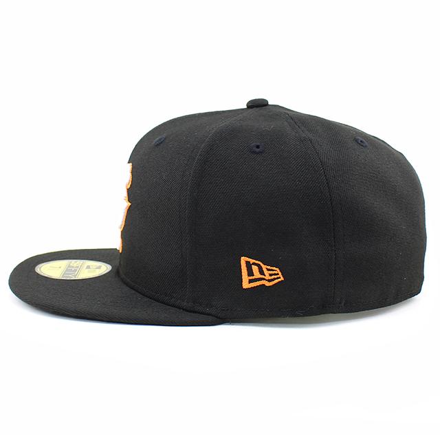 59FIFTY ニューエラ キャップ 読売 ジャイアンツ NPB TEAM LOGO FITTED CAP BLACK-WHITE ...