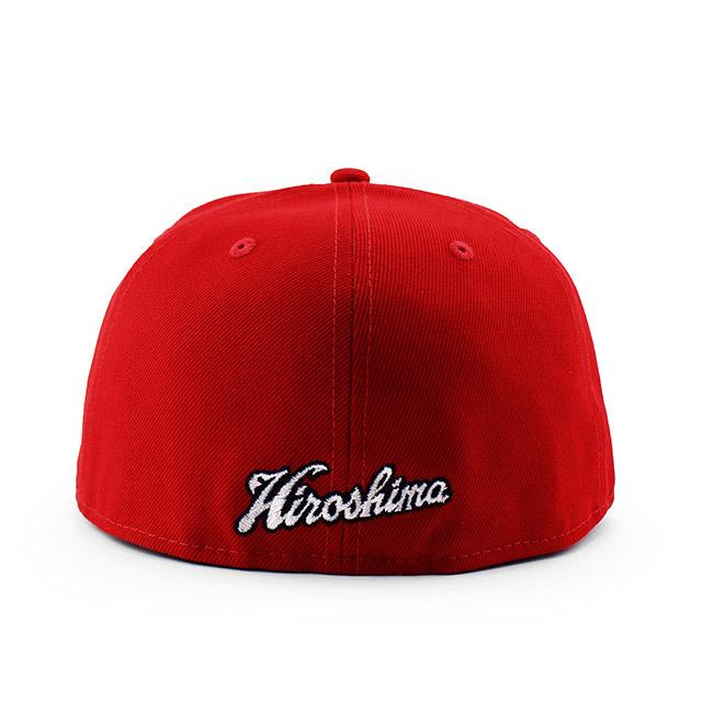 59FIFTY ニューエラ キャップ 広島東洋カープ NPB TEAM BASIC FITTED CAP RED NAVY BOTTOM ...