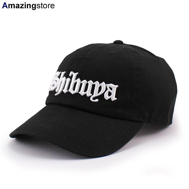 newhattan JAPAN CITY-SERIES SHIBUYA OLD ENGLISH LOW PROFILE CAP BLACK ...