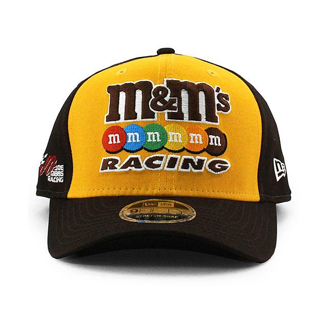 9FIFTY ニューエラ キャップ ストレッチ スナップバック ナスカー m&m's RACING SNAPBACK CAP GOLD ...