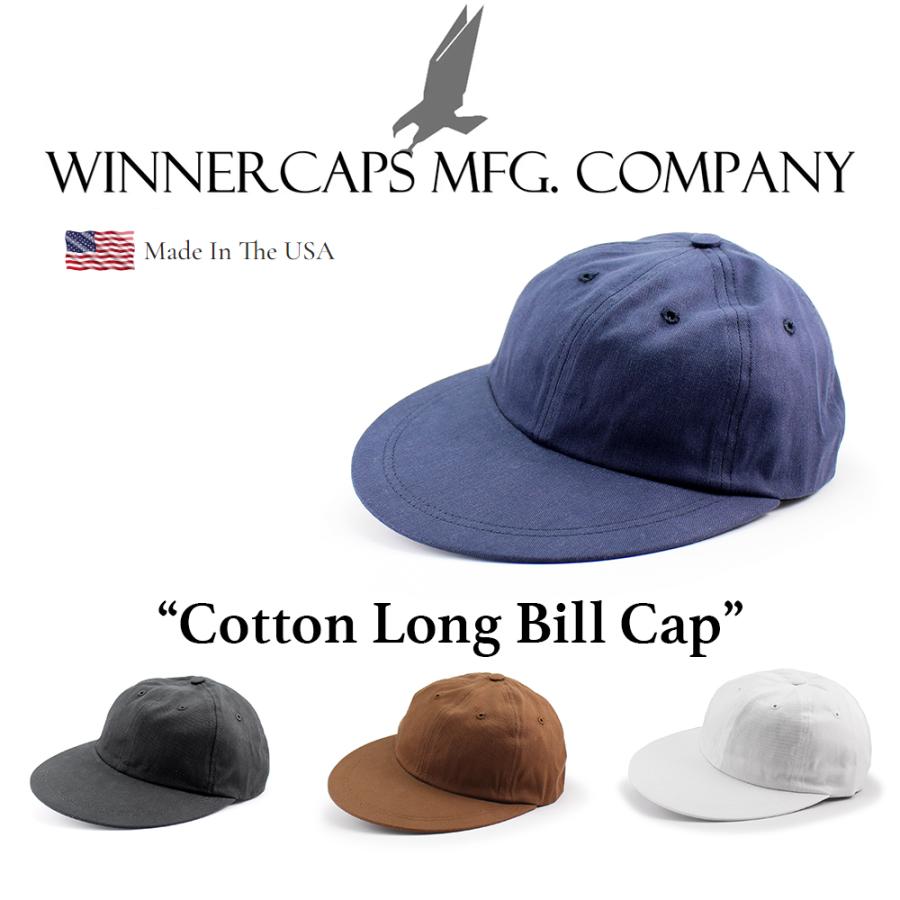 MADE IN USA ウィナーキャップス COTTON LONG BILL CAP WINNER CAPS : Amazingstore ...