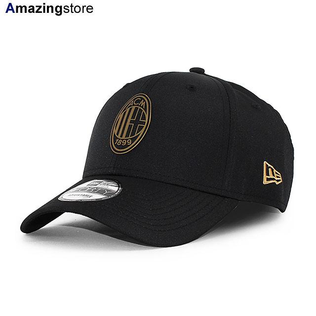 9FORTY EU限定 ニューエラ キャップ ACミラン SERIA A BLACK GOLD PACK STRAPBACK CAP NEW ERA AC MILAN ...