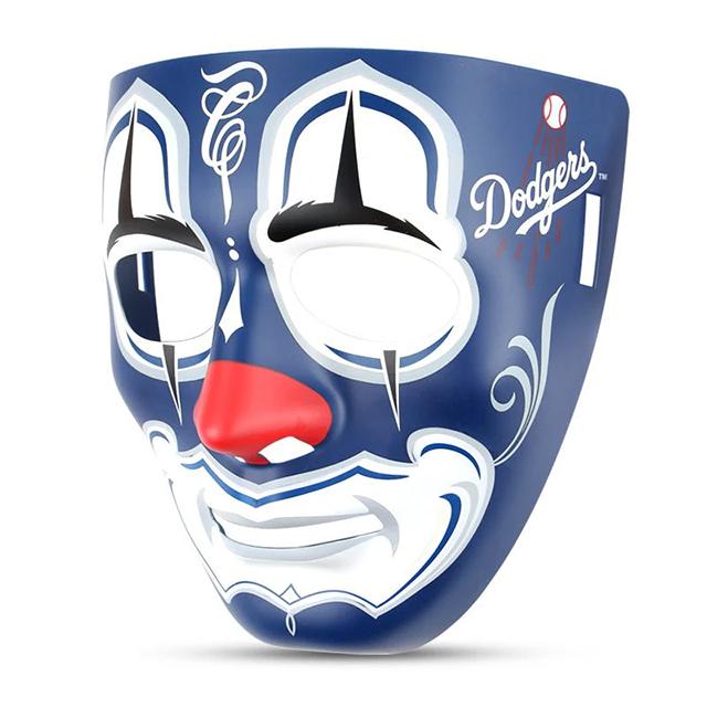 ロサンゼルス ドジャース 海外取寄 マスク MISTER CARTOON CROWN MASK STADIUM EDITION ROYAL ...