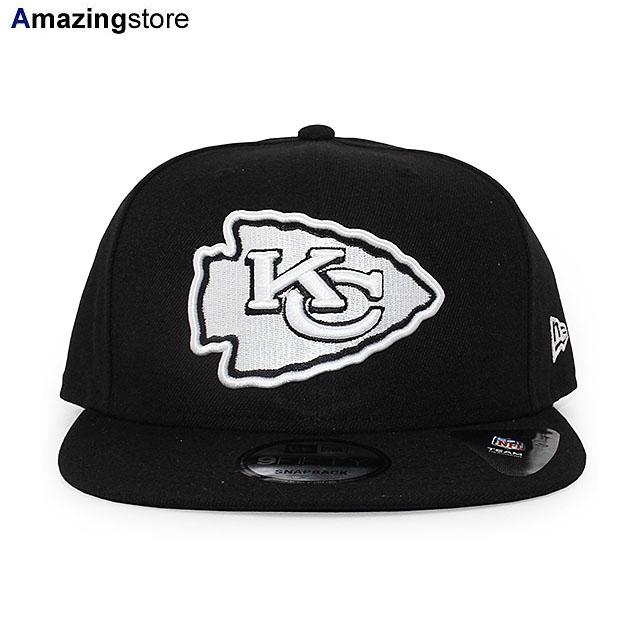 9FIFTY ニューエラ キャップ スナップバック カンザスシティ チーフス NFL TEAM BASIC SNAPBACK CAP BLACK WHITE NEW ERA KANSAS ...