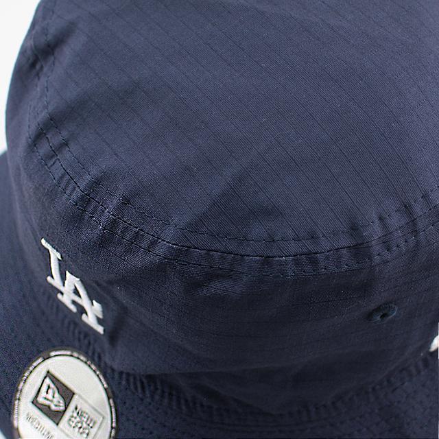 ニューエラ バケットハット ロサンゼルス ドジャース MLB RIPSTOP MIDI BUCKET HAT NAVY NEW ERA LOS ...