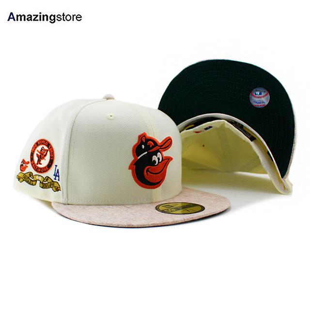 59FIFTY ニューエラ ボルチモア オリオールズ MLB 1966 WORLD SERIES MATCH-UP FITTED CAP ...