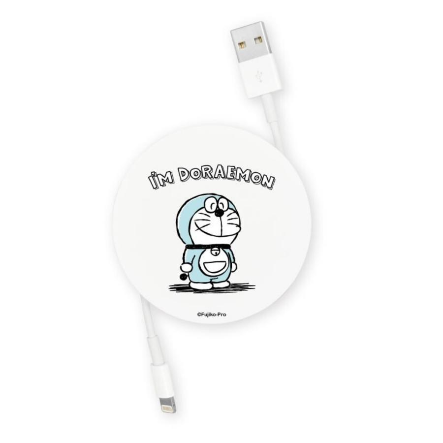 gourmandise ドラえもんコードリールケース USB 充電ケーブル コンパクト収納 Doraemon ドラえもん 送料無料 グッズ キャラクター : キャラクターグッズと靴下の ...