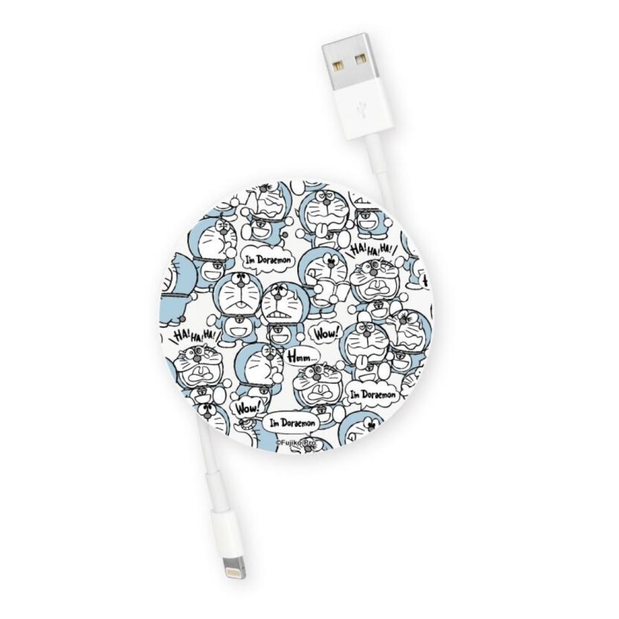 gourmandise ドラえもんコードリールケース USB 充電ケーブル コンパクト収納 Doraemon 総柄 送料無料 キャラクター グッズ : キャラクターグッズと靴下の ...