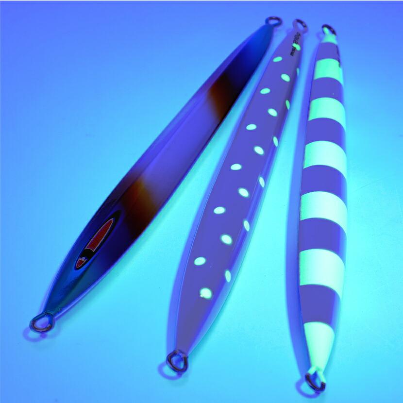 シーフロアコントロール メサイアセミロング 270g アルミチタンレッドパールスペシャルグロー SEAFLOOR CONTROL missah semi long : AMBERJACK ...