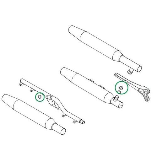 【65900056】 エキゾースト・インターコネクト・ガスケット :09347523:ハーレーパーツ店アンバーピース - 通販 - Yahoo ...