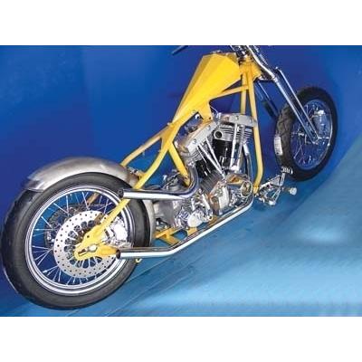 Harley Davidson Upsweep エキゾーストヘッダー：1970〜84年ショベルヘッド : ハーレーパーツ店アンバーピース ...