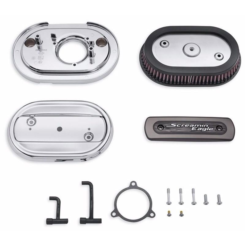 スクリーミンイーグル ベンチレーター エアクリーナーキット クローム 2017年以降M-EIGHT : ハーレーパーツ店アンバーピース ...