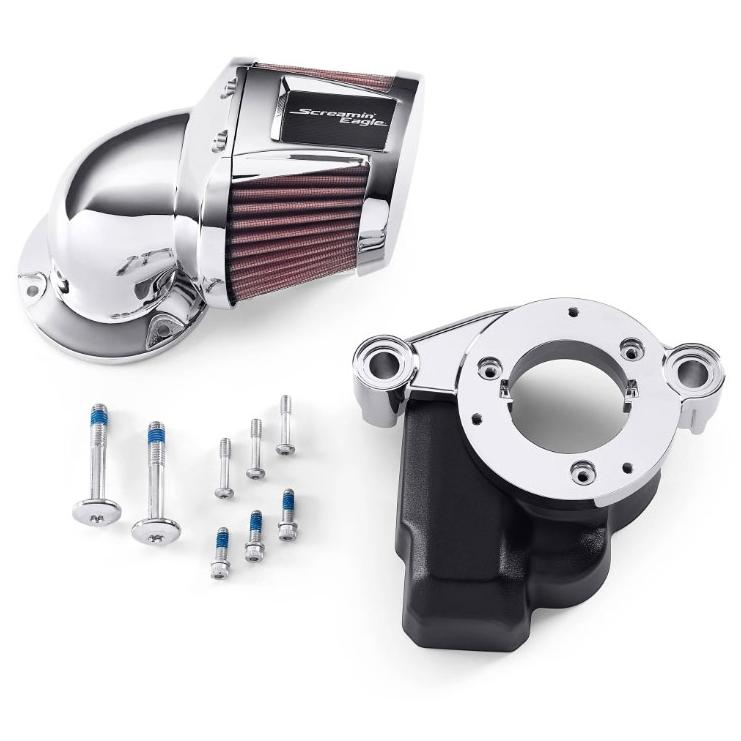 ヘビーブリーザー エリートパフォーマンス エアクリーナーキット：2017年以降M-EIGHT/クローム : 29400406 : ハーレー ...