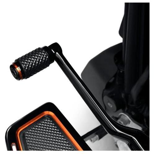 Harley Davidson ADVERSARY シフトペグ：ブラック/オレンジ : ハーレーパーツ店アンバーピース - 通販 ...