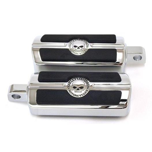 スカル・フットペグ オス型マウントフットペグサポート : ハーレーパーツ店アンバーピース - 通販 - Yahoo!ショッピング