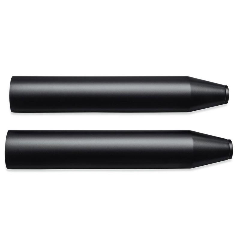 サテンブラック マフラーシールド ロング 2018年以降FLFB/S、FLSL、FXBB/S、FXBR/S、FXLR/S/ST、FXST ...