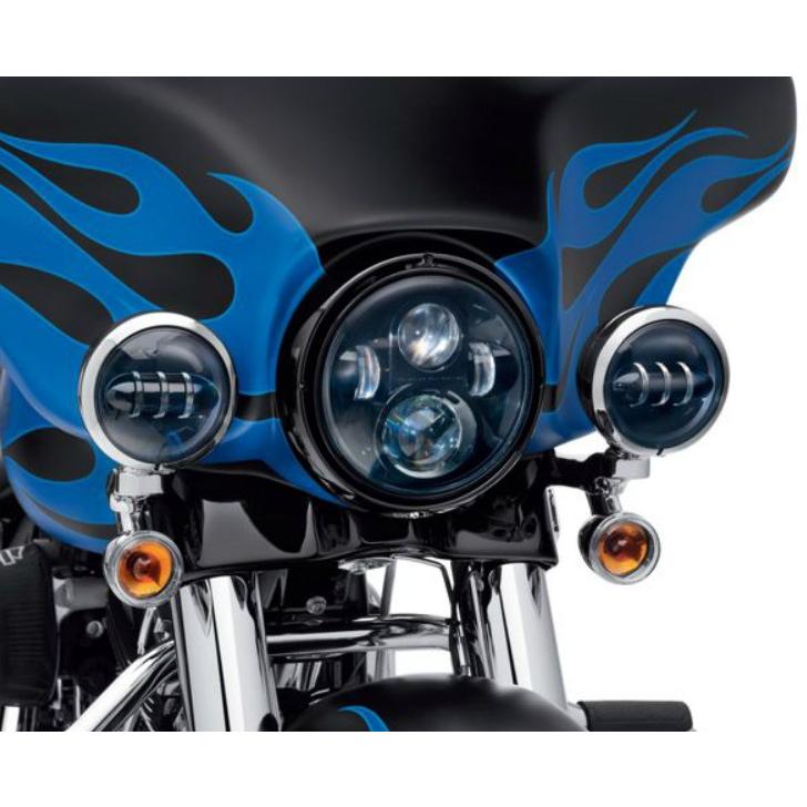 Harley Davidson LED オグジュアリー フォグライト グロスブラック ハーレー純正パーツ : ハーレーパーツ店アンバーピース ...
