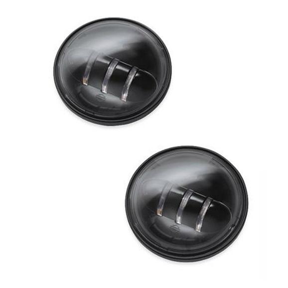 Harley Davidson LED オグジュアリー フォグライト グロスブラック ハーレー純正パーツ : ハーレーパーツ店アンバーピース ...