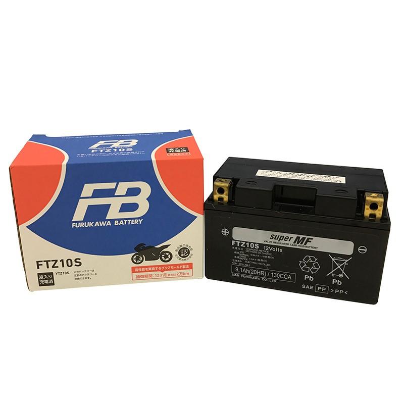 古河 FTZ10S バイク 用 バッテリー 純正品 正規品 FTシリーズ 単車 メンテナンスフリー FB :FTZ10S:バッテリーウェブコム ...