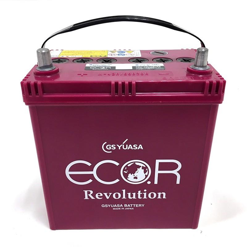 GSユアサ ER-55B20R / M-42R GSYUASA 国産車 用 バッテリー ECO.R エコ アール レボリューション シリーズ アイドリングストップ車 充電制御車対応 ...