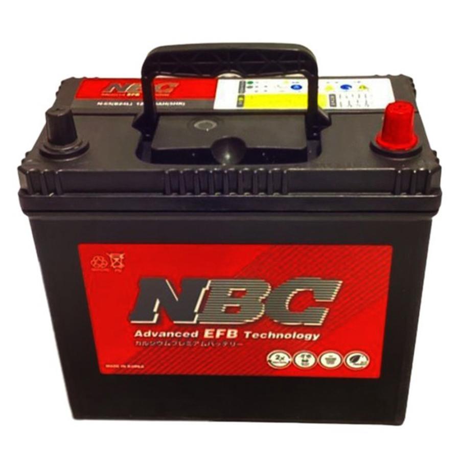 N-65 (B24L) 国産車 用 バッテリー アイドリングストップ車対応 NBC CALCIUM PREMIUM BATTERY ...