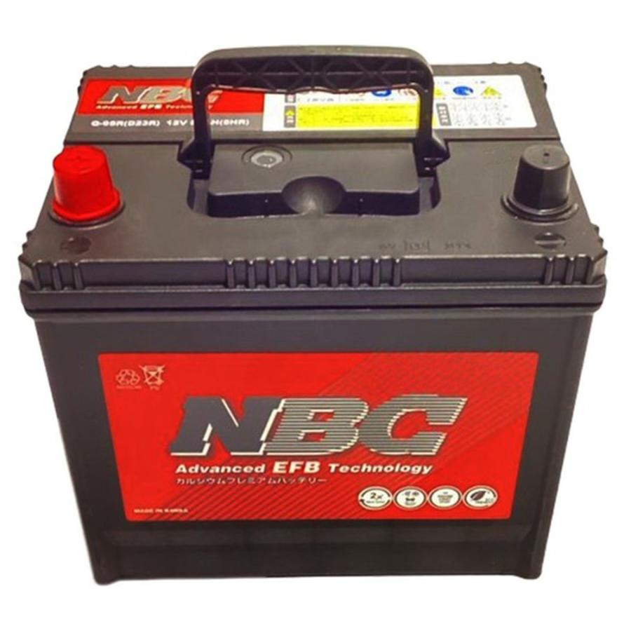 Q-95R D23R 国産車 用 バッテリー アイドリングストップ車対応 NBC CALCIUM PREMIUM BATTERY 爆買 ...