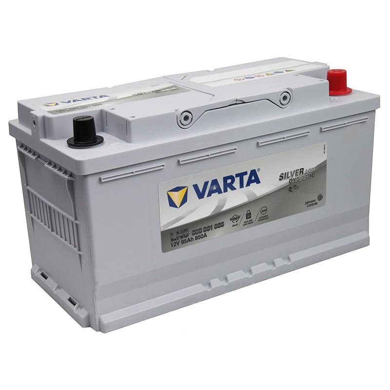 VARTA 595-901-085 バルタ 595901085 LN5 AGM G14 20時間率容量 95Ah シルバーダイナミック 欧州車 輸入車 バッテリー アイドリングストップ ...