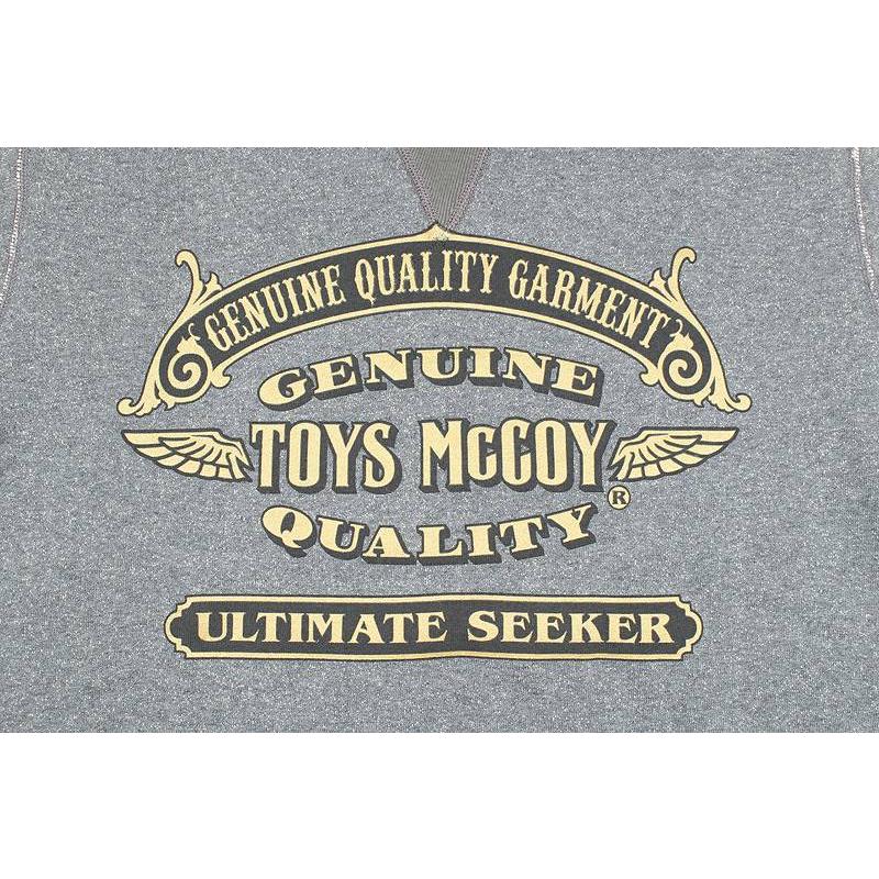 TOYS McCOY トイズマッコイ McHILL SPORTS WEAR スウェット シャツ "TOYS McCOY" TMC2374 / BLACK MIX SWEAT SHIRT ...