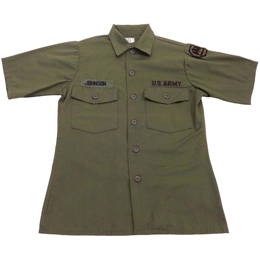 US ARMY OG-507 半袖ユーティリティシャツ(USED) P9 : アメリカのカジュアルウェアー - 通販 - Yahoo!ショッピング