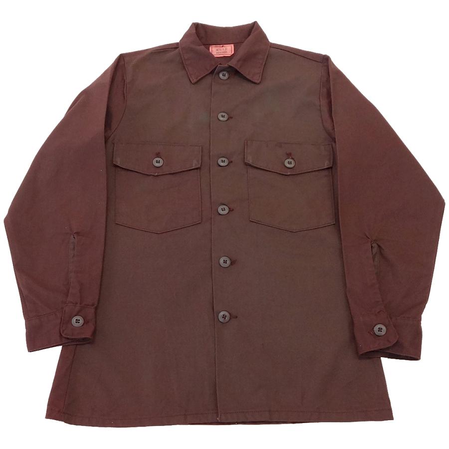 US ARMY OG-507 ユーティリティシャツ(USED) BR : アメリカのカジュアルウェアー - 通販 - Yahoo!ショッピング