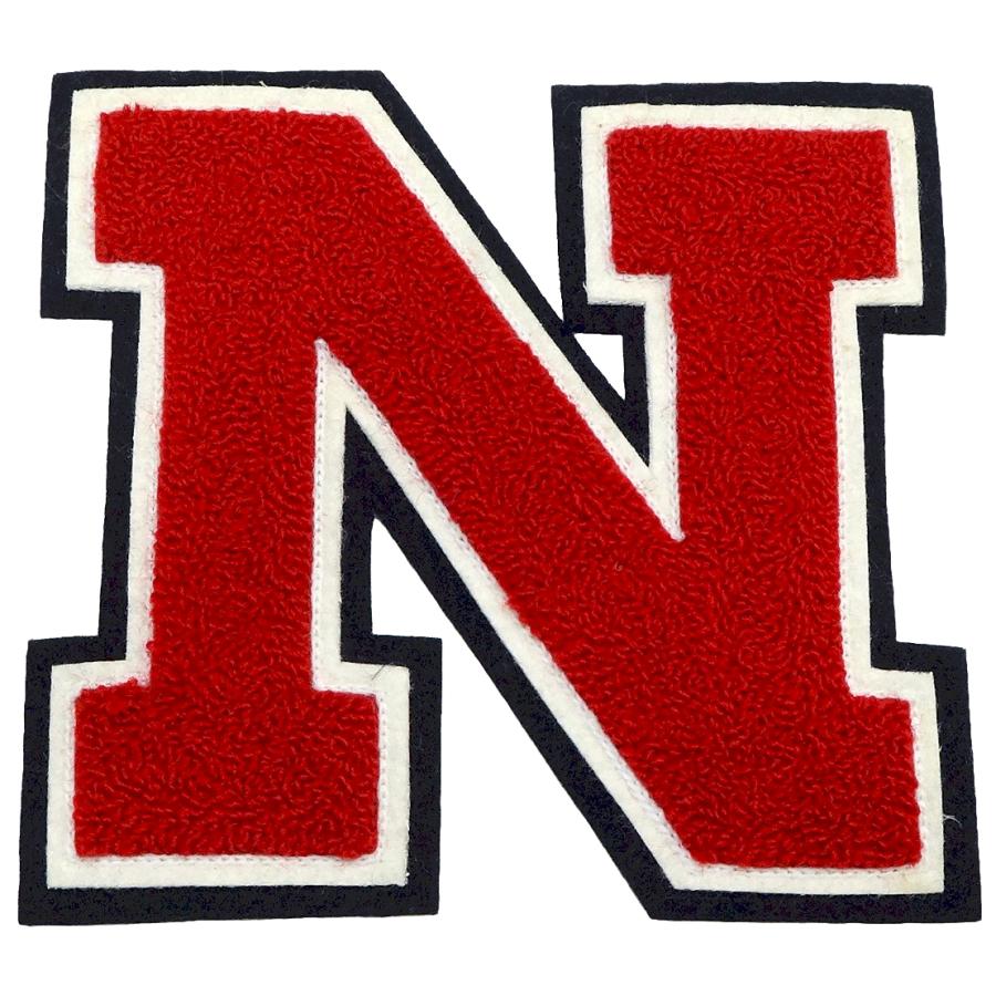 COLLEGE LETTER PATCH N(カレッジレターワッペン) (サイズ：ビック) : アメリカのカジュアルウェアー - 通販 ...