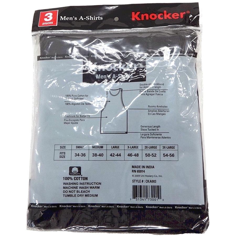 KNOCKER BLACK GREY RIB TANK TOP 3-PACK(ノッカーブラックグレーリブタンクトップ3枚パック) : アメリカ ...