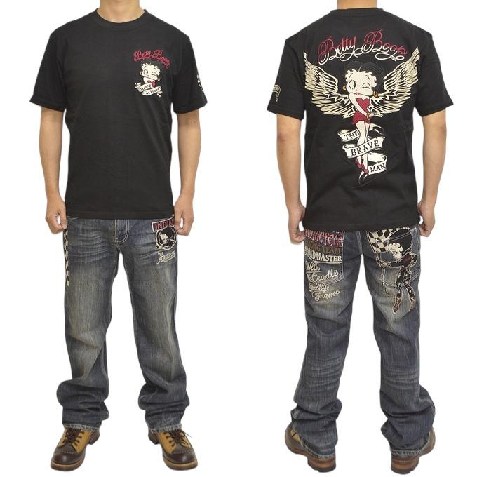 BETTY BOOP ブレイブマン ベティブープ BBB-2341 半袖Tシャツ 天竺半袖TEE BRAVE MAN トップス ベティちゃん メンズ : アメリカンバース Yahoo!店 ...