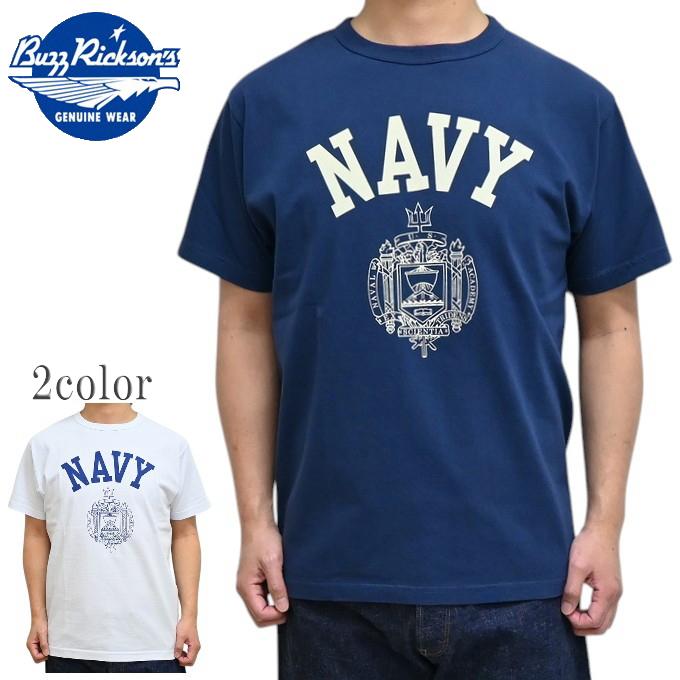 BUZZ RICKSON'S バズリクソンズ RICKSONS BR79513 半袖Tシャツ NAVY ミリタリー メンズ トップス : アメリカンバース Yahoo!店 - 通販 ...