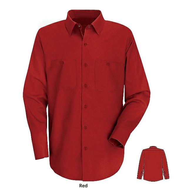RED KAP セール！ワークシャツ レッドキャップ L/S Poplin Work Shirt SP14 : AMERICAN ...