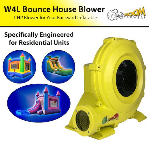 【並行輸入品】Zoom Blowers, Blower Air Pump Fan, W4L, 750 Watt / ブロワー 空気入れ 750ワット プール、バウンスハウス、フロートなどの空気 ...