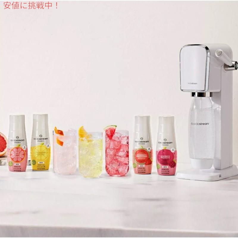 SodaStream ソーダストリーム Zero Lemonade Sodamixゼロ・レモネード・ソーダミックス14.8oz ...