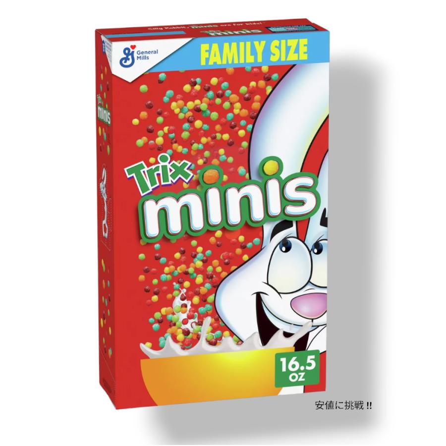 Trix MINIS ファミリー サイズ シリアル - 16.5 オンス General Mills : American Kitchen - 通販 - Yahoo!ショッピング