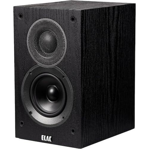 ELAC エラック 4インチ パッシブ 有線 ブックシェルフ スピーカー BS41-BK 4" Passive Wired Bookshelf ...