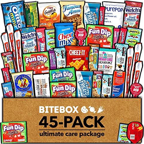 【並行輸入品】BITEBOX スナックボックス バラエティパック ケアパッケージ (45個) : American Kitchen - 通販 - Yahoo!ショッピング