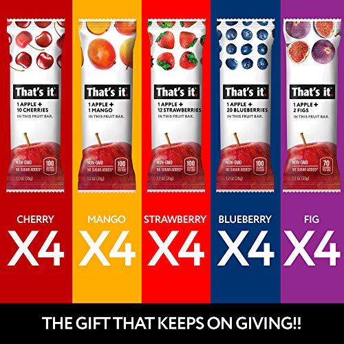 並行輸入品】That's it フルーツバー スナック ギフト ボックス {20