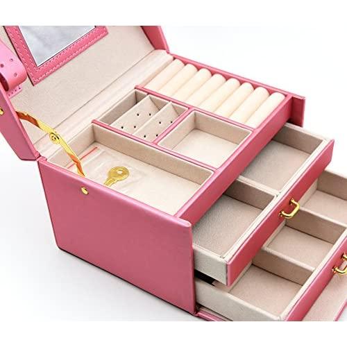 並行輸入品】goldwheat ジュエリーボックス レザー イヤリング リング