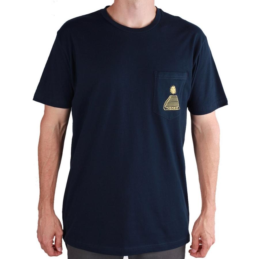 セオリーズ 半袖 ポケット Tシャツ ネイビー ポケT メンズ レディース スケボー スケート THEORIES SCRIBBLE S/S POCKET TEE NAVY : American ...