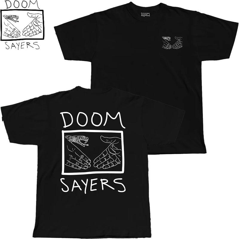 DOOM SAYERS SNAKE SHAKE S/S T-SHIRTS BLACK ドゥームセイヤーズ スケートボード 半袖 Tシャツ ...