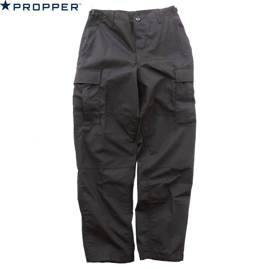 PROPPER プロッパー プロパー ミリタリー カーゴ パンツ ブラック 軍パン メンズ UNIFORM BDU TROUSER MILITARY PANTS BLACK ...