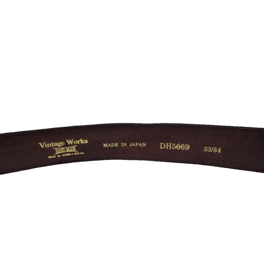 VINTAGE WORKS / ビンテージワークス DH5669 レザーベルト VINTAGE WORKS / ビンテージワークス DH5669 レザーベルト