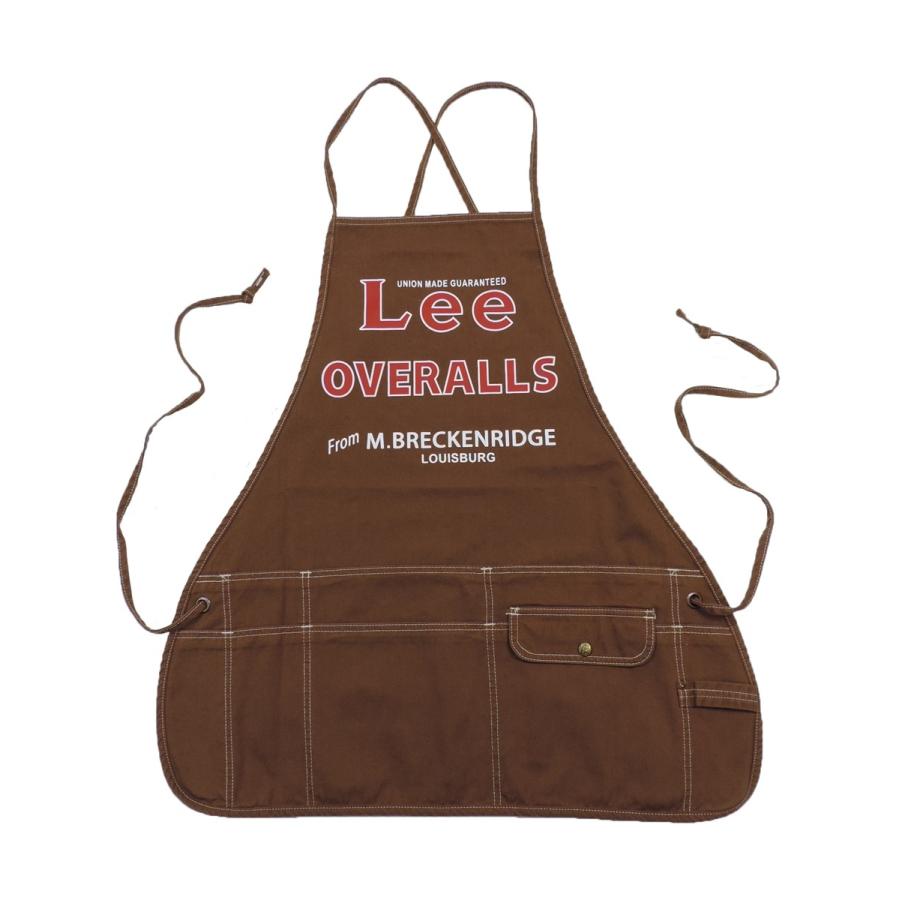 Lee / リー LS0085 PIPING PRINT APRON エプロン 324 ブラウン : American Rush Store ...