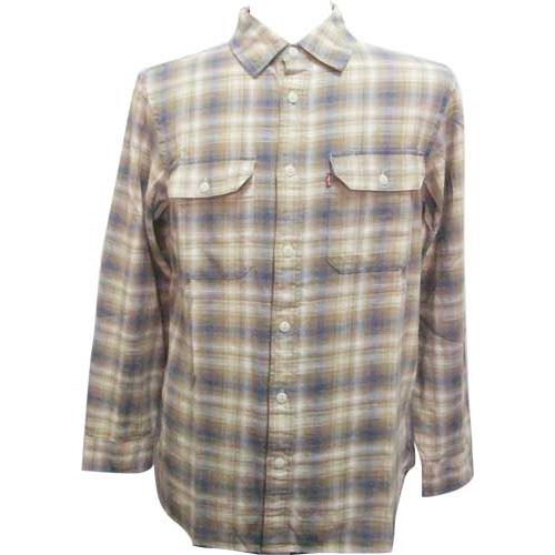 Levi's RED シャツ リーバイス JACKSON WORKER 19573-0255薄ブラウン M寸(Levi'sS寸)、L寸 ...