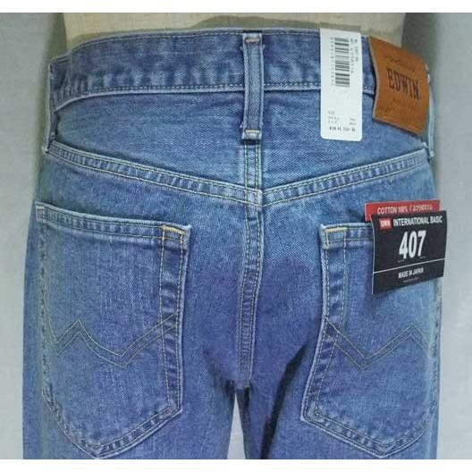 EDWIN エドウィン 407 スリムジーンズ スソの細いジーンズ E407-98 33インチ : アメリカ屋ヤフー店 - 通販 - Yahoo!ショッピング