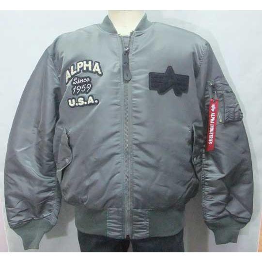 Alpha Industries アルファ インダストリーズ アウター JACKET サガラ刺繍 TA0497-9078 GUNMETAL : アメリカ屋ヤフー店 - 通販 - Yahoo ...